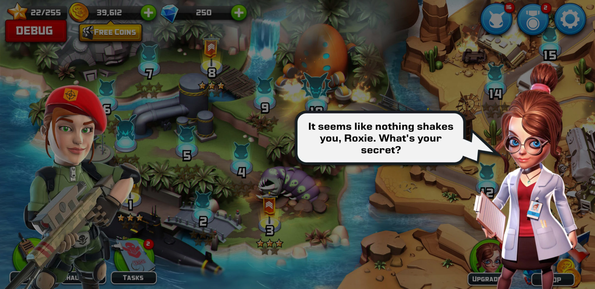 Alien Creeps – Tower Defense – Story Specialist